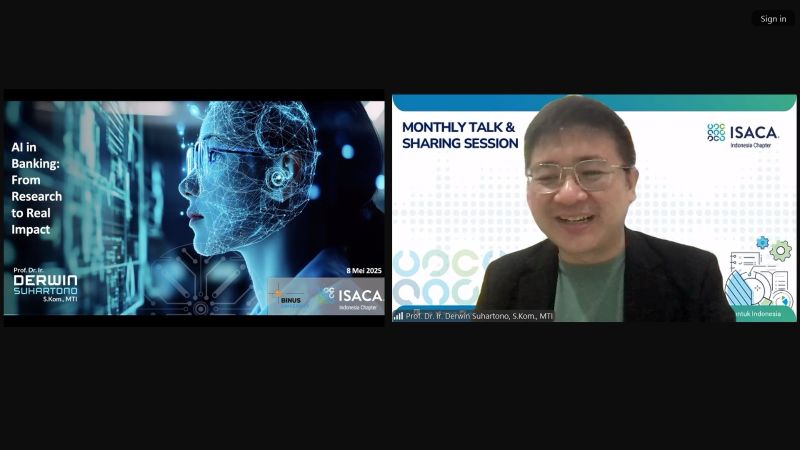 Transformasi Industri Perbankan di Era AI bersama ISACA Indonesia ...